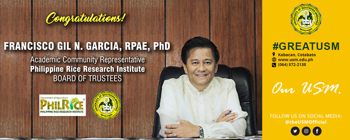 philrice_eko_board – University of Southern Mindanao