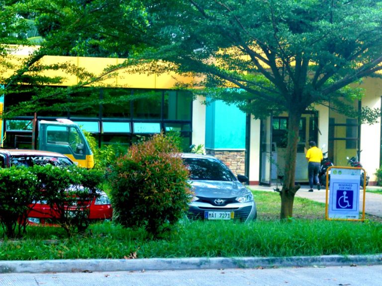 Reserved PWD-parking space at the University Laboratory Schools ...