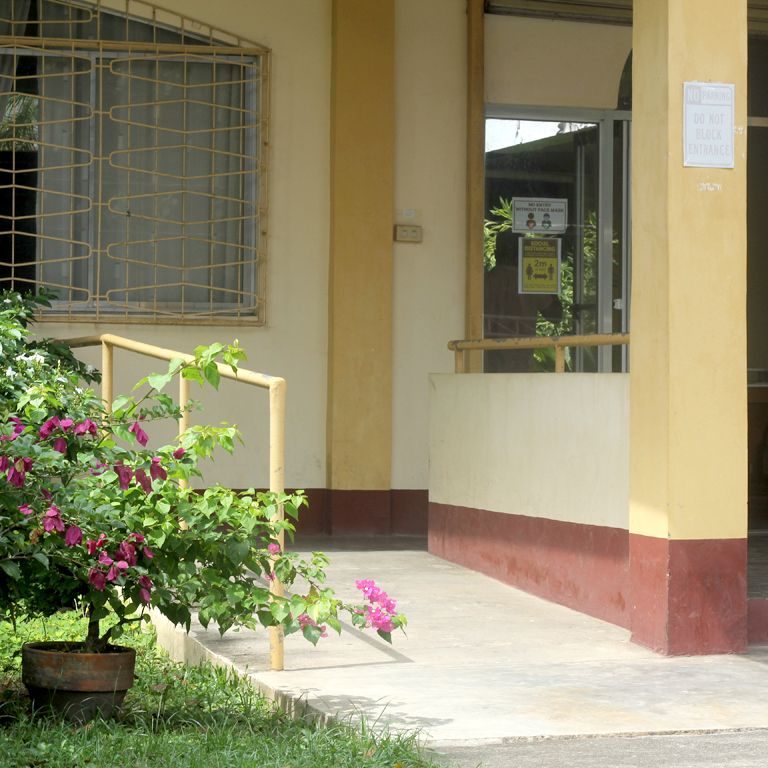 PWD ramp and railing at the Graduate School. – University of Southern ...