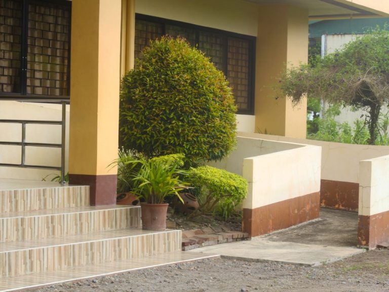 PWD ramp and railing at the University Guidance Center. – University of ...