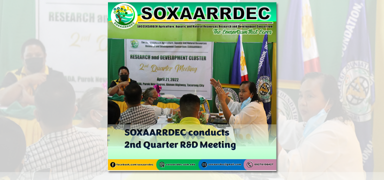 R&D Cluster Meeting – University of Southern Mindanao
