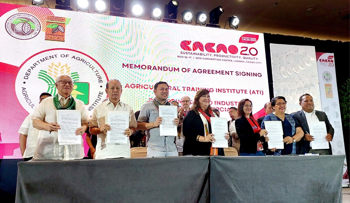 USM Presentations and MOA Signing Held during National Cacao Congress ...