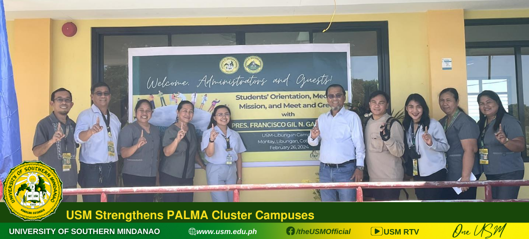 USM Strengthens PALMA Clusters – University of Southern Mindanao