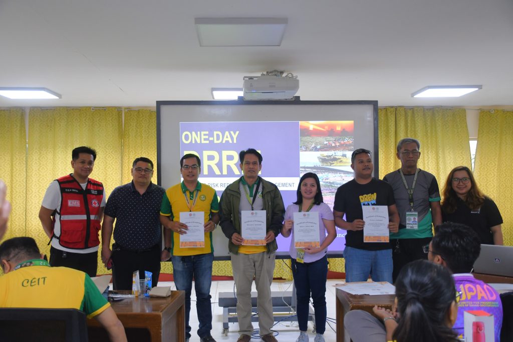 USM holds DRRM Course for students and employees – University of ...