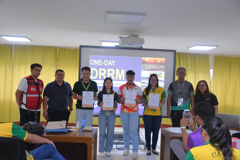 USM holds DRRM Course for students and employees – University of ...