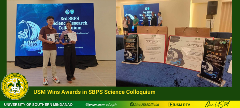 USM Wins Awards in SBPS Science Colloquium – University of Southern ...