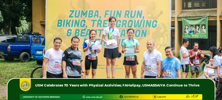 USM Celebrates 70 Years with Physical Activities; FAHalipay, USMASSAIYA ...