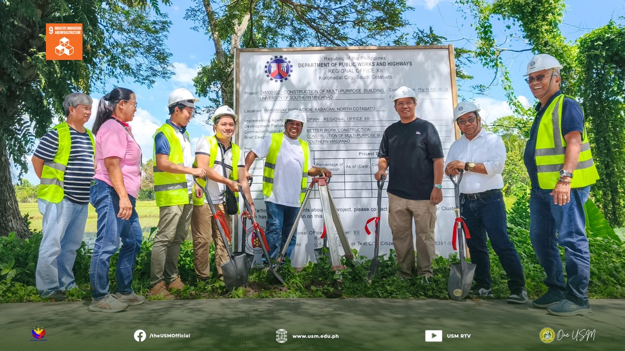 USM conducts groundbreaking for ₱14.8-Million Multi-Purpose Building ...