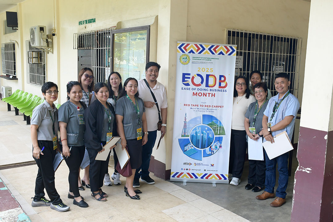 USM-CART Inspects USM-KCC Frontline Services – University of Southern ...