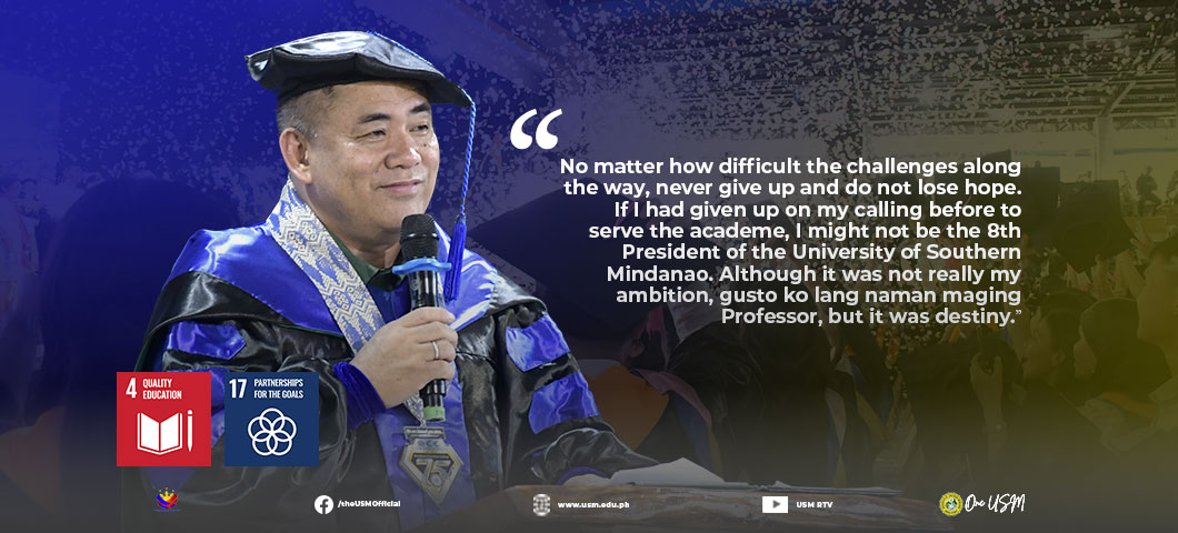 USM President Speaks at SCC’s 76th Commencement Exercises – University ...