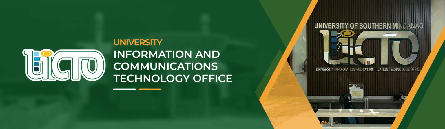 University Information and Communication Technology Office – University of Southern Mindanao